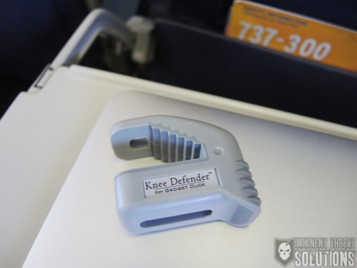 Knee Defender: Reclaim Your Precious Airplane Leg Room - ITS Tactical