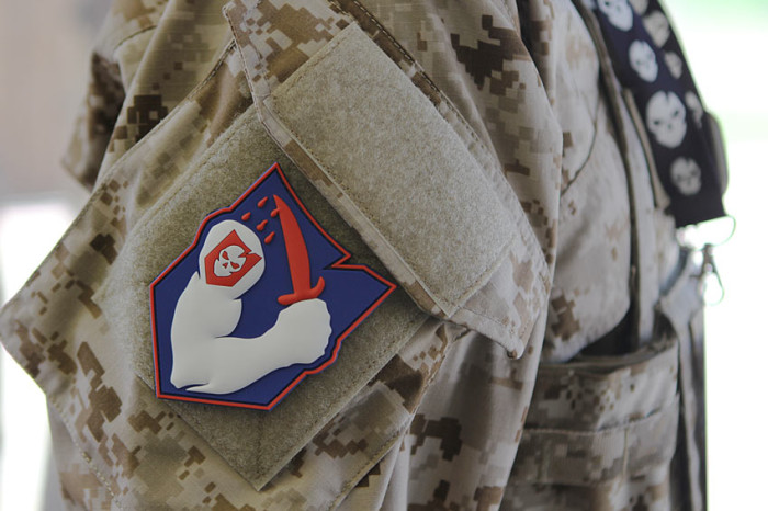 New Bleeding Arm Morale Patch, ITS Logo Lanyards and Forest Green Jute ...