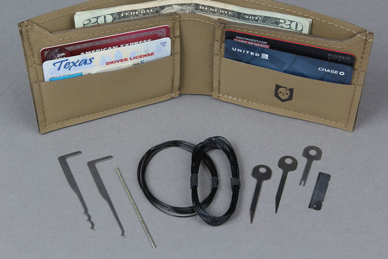 ITS Hypalon Concealment Wallet: Discreetly Carry Entry and Escape Tools ...