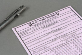 In Case of Butt Hurt: New ITS Butt Hurt Report Form in the ITS Store ...