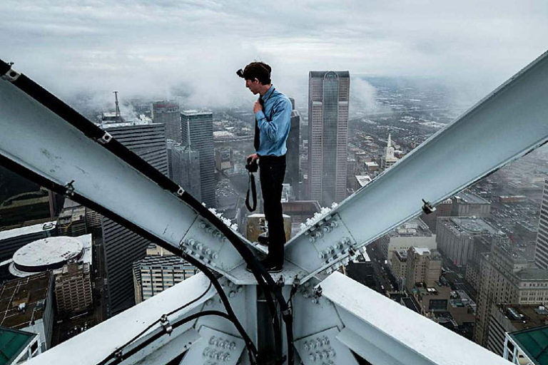 Roof Topping: Social Engineering for Clandestine Photography
